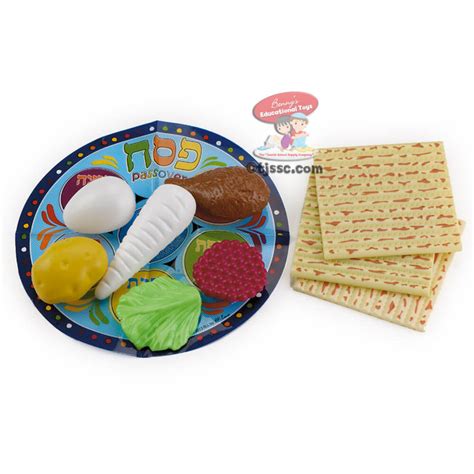 Passover Plastic Seder Plate Play Set Buy At Jewish Crafts