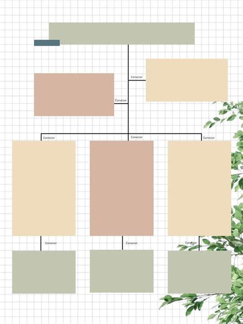 Colorful Tree Mind Map Design