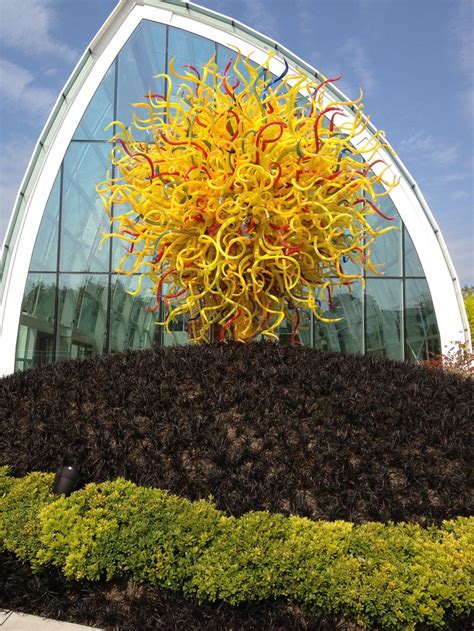 Dale Chihuly The Sun At The Chihuly Garden And Glass Space Needle