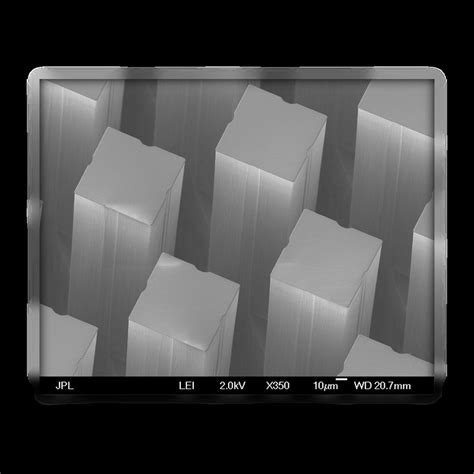 Sem Pictures Of Fabricated Double Layer Silicon Wafers Top Layer Download Scientific Diagram