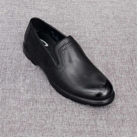 Men′ S Low Heel Round Head Business Leather Shoes China Leather Shoes