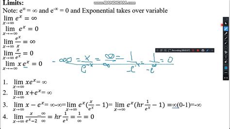 Gs Ls Video 3 Exponential Limits Youtube