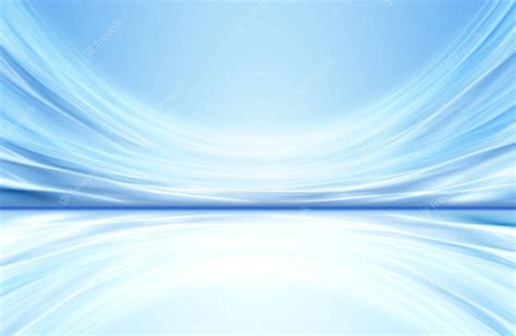Premium Photo Abstract Blue Background With Some Smooth Lines In It