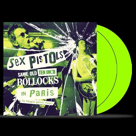 Sex Pistols Same Old Ten Inch Bollocks In Paris Banquet Records