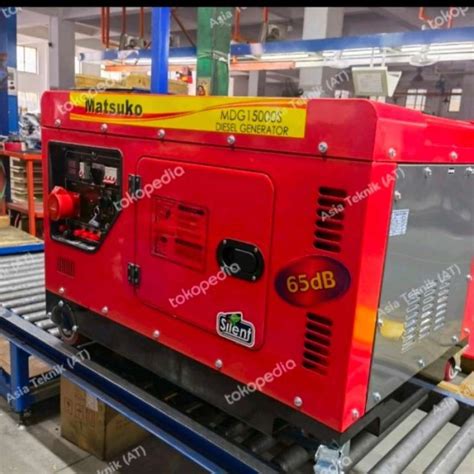 Promo Genset Silent 15 Kva Double Voltage 1 Phase And 3 Phase Real Watt