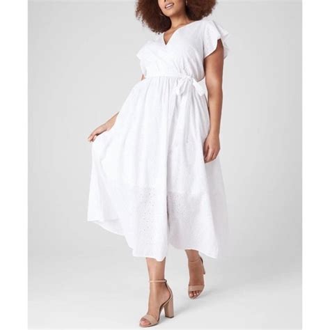 Lane Bryant Dresses Nwt Lane Bryant Faux Wrap Dress Sz Poshmark