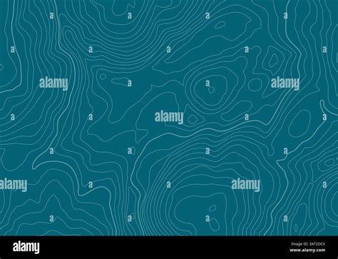 Topographic Map Background With Altitude Lines Abstract Terrain Topography With Elevation
