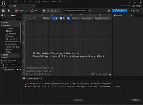 Unreal How To Use ListView In Easy Steps Neutronio Games