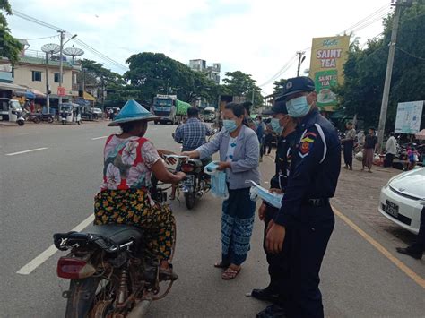 ကျိုက်ထိုမြို့နယ်တွင် ကိုဗစ် ၁၉ရောဂါ ကာကွယ်ထိန်းချုပ်နိုင်ရေး Mask Compaign ဆက်လက်ဆောင်ရွက