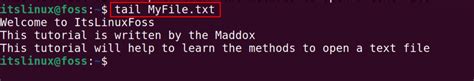 How Do I Open A Text File In Linux Terminal Its Linux Foss