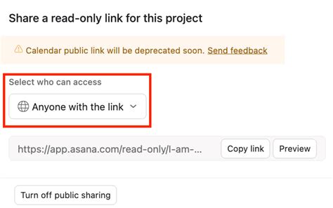 Sharing A Project Public Link Ask The Community Asana Forum