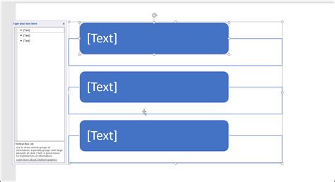 How To Create SmartArt Support And Information Zone