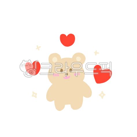 곰돌이 곰돌이일러스트 곰돌이그림 곰돌이캐릭터 다꾸 사진이미지일러스트캘리그라피 꽈광이작가