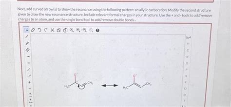 Solved Next Add Curved Arrows To Show The Resonance Using