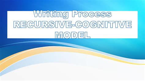 Solution Writing Process Recursive Cognitive Method Study Guide