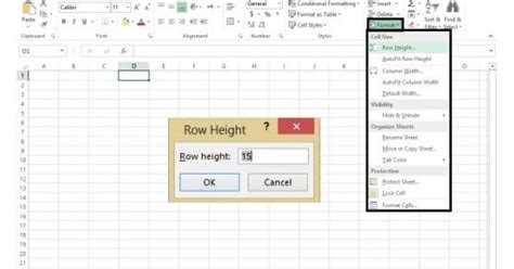Adjusting Row Height And Column Width Computer Free Courses