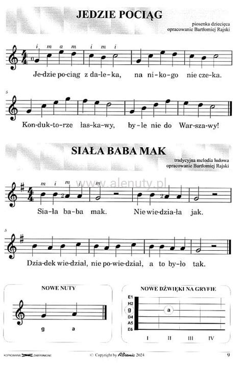 Bartłomiej Rajski Gitara Najłatwiej Nuty Na Gitarę Klasyczną