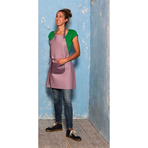 TABLIER BISTROT Made In France CUIR TERRE