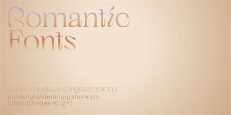 8 Romantic Fonts For Being In Love Year Round Mojomox