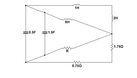 Solved For The Following RLC Circuit Find The Value Of R Chegg