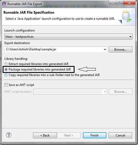 Java Eclipse Runnable Jar Export Not Launching Stack Overflow