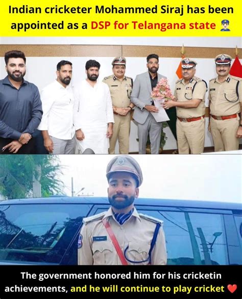 Inspiringjourney Mohammedsiraj Dsp Telangana Inspiration