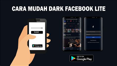 Android Için Cara Dark Mode Fb Lite İndir