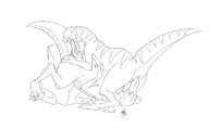 Post Land Before Time Screech Sharptooth Thud LBT TORA S