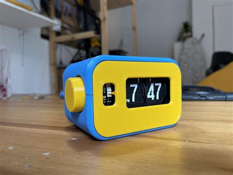 Here Is An Old Flip Clock I Remixed Works With An Arduino Nano A Stepper Motor And Some Custom