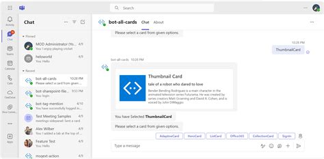 Types Of Cards Code Samples Microsoft Learn