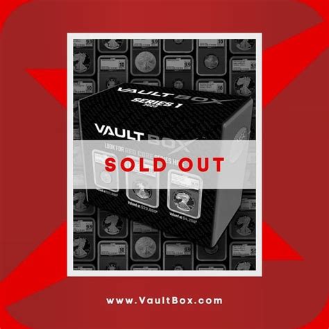 Series One Officially Sold Out Rvaultbox