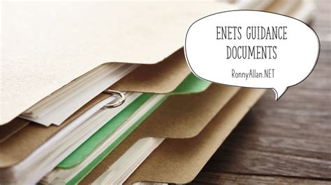 Latest Enets Guidelines Archives Ronny Allan Living With