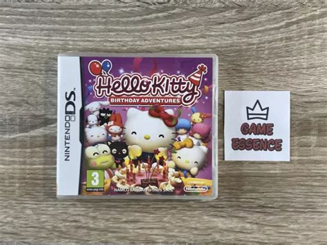 Hello Kitty Birthday Adventures Nintendo Ds Complet Pal Fr New 2ds 3ds