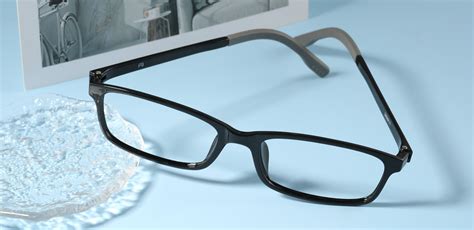 Inman Rectangle Reading Glasses Black Mens Eyeglasses Payne Glasses