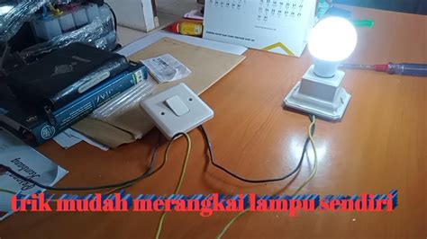 CARA MEMASANG SAKLAR TUNGGAL TERMUDAH SAAT INI YouTube