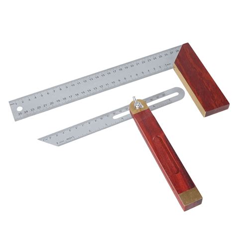Woodworking Measuring Set Bevel Angles Finders With Square Rule
