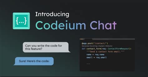 Chat Codeium · Free Ai Code Completion And Chat Codeium