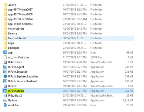 Unable To Open The Uipath Studio And Xaml Files Help Uipath Community Forum