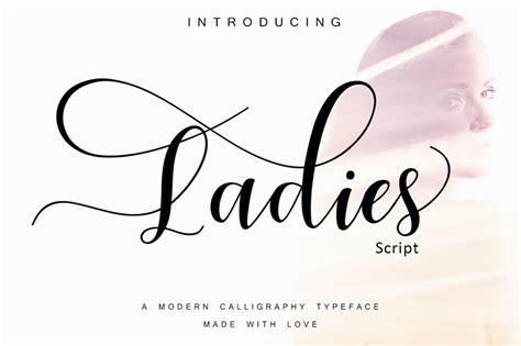 Ladies Script Font