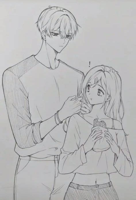 Anime Couples Drawings