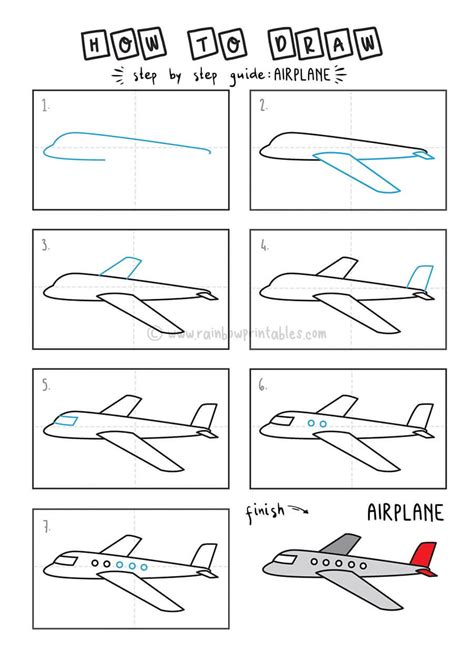 Easy And Beautiful Airplane Drawing Ideas Drawing Photos