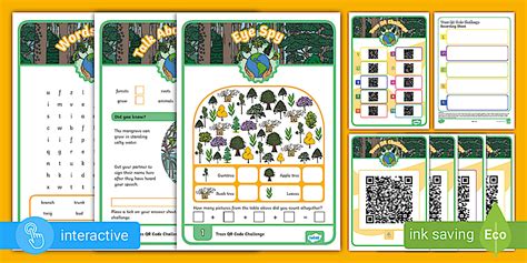 Tree Qr Code Challenge Teacher Made Twinkl