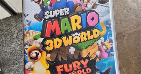 닌텐도 스위치용 슈퍼 마리오 3d 월드 퓨리 월드 금산면 취미게임음반 당근 중고거래