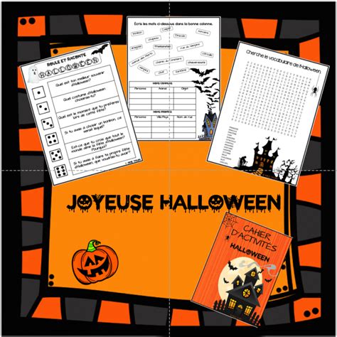 Cahier D Activités D Halloween