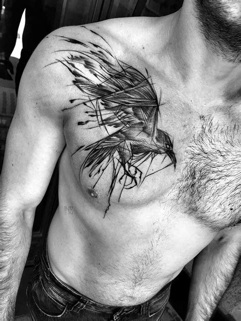 Les Superbes Tatouages En Forme D Esquisse De Inez Janiak 2Tout2Rien