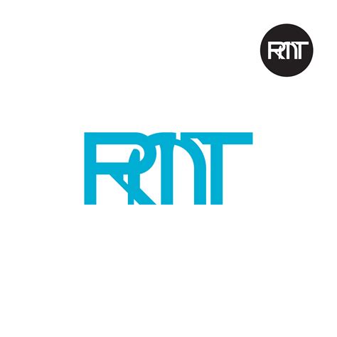 Letter Rmt Monogram Logo Design 31739373 Vector Art At Vecteezy