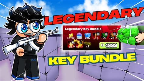 Buying The Legendary Key Bundle In Roblox Rivals Youtube