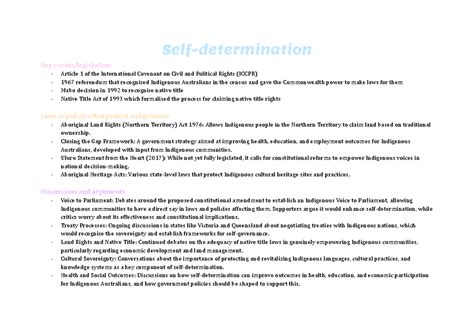 Self Determination Human Rights Self Determination Self