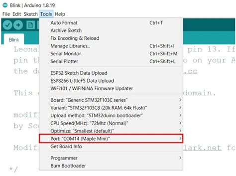Program Stm32 Blue Pill Through Usb Port With Bootloader