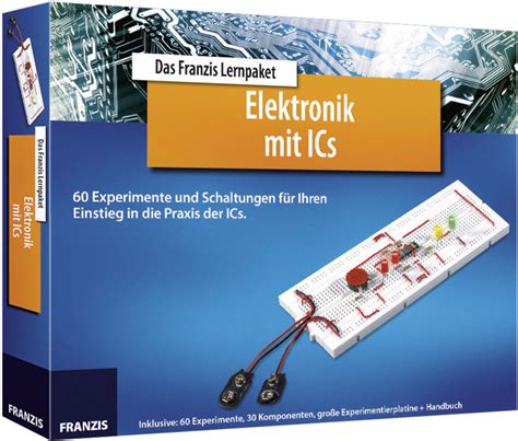Lernpaket Franzis Verlag Elektronik Mit Ics 978 3 645 65197 4 Ab 14 Jahre